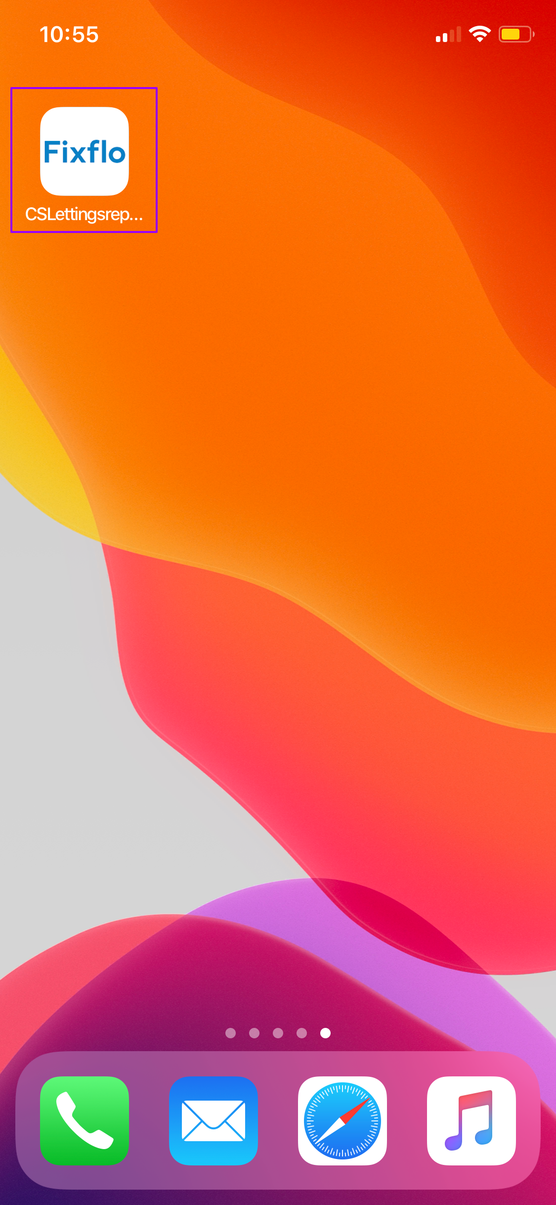 Fixflo Web-App On Your Phone (For iPhone) : Fixflo helpdesk