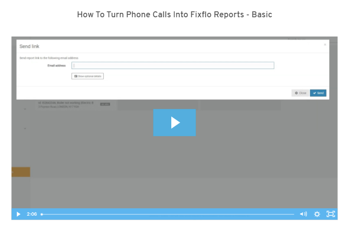 Basic: How To Turn Phone Calls Into Fixflo Reports : Fixflo helpdesk