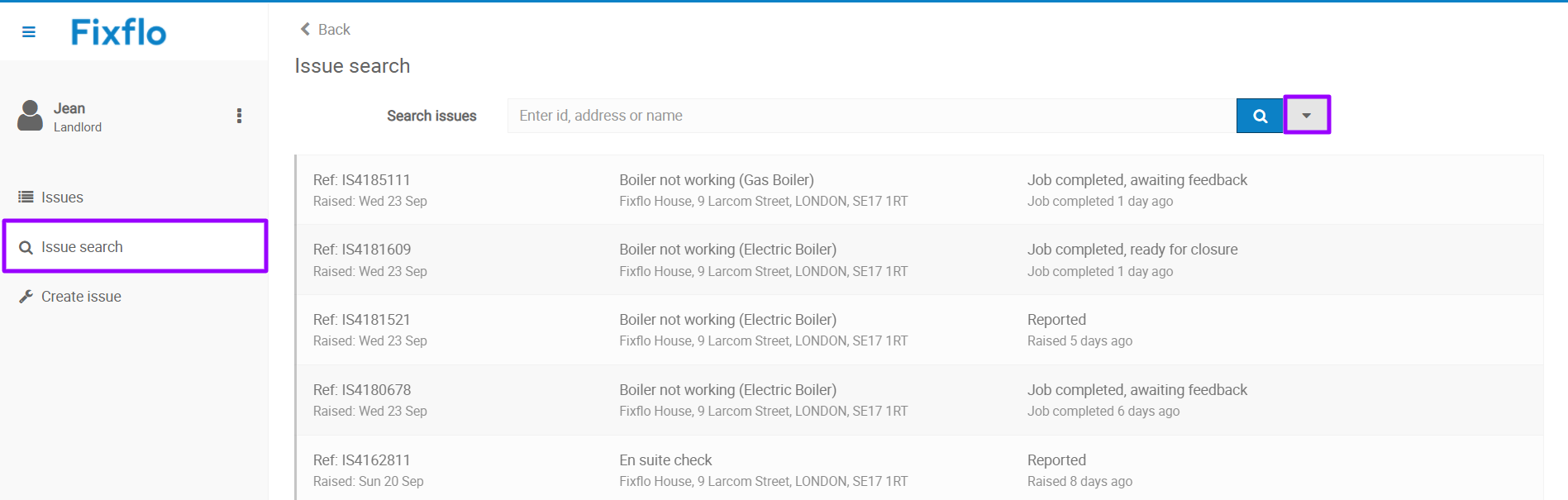 Landlords - what do they see? : Fixflo helpdesk