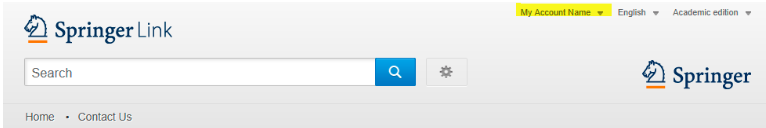 Enter association code to activate Society access : Springer Nature Support