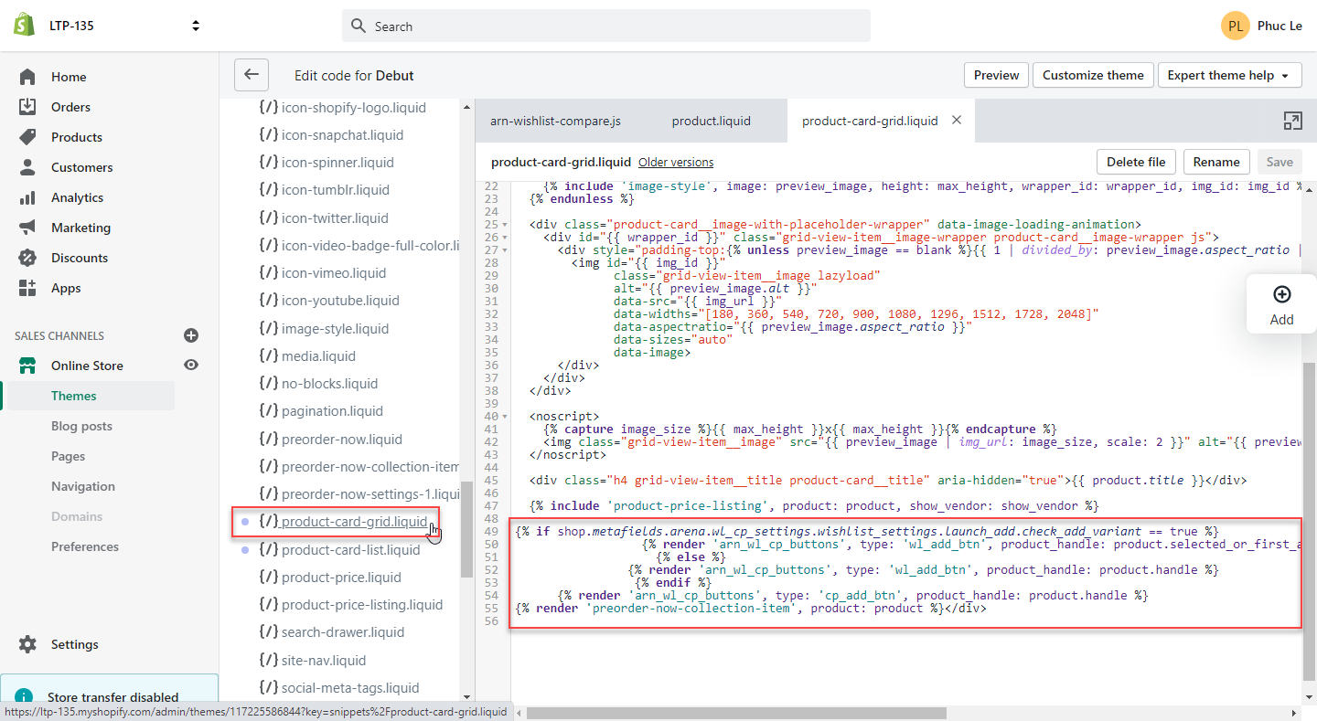 How to add Wishlist - Compare icon into your storefront. : The A Team