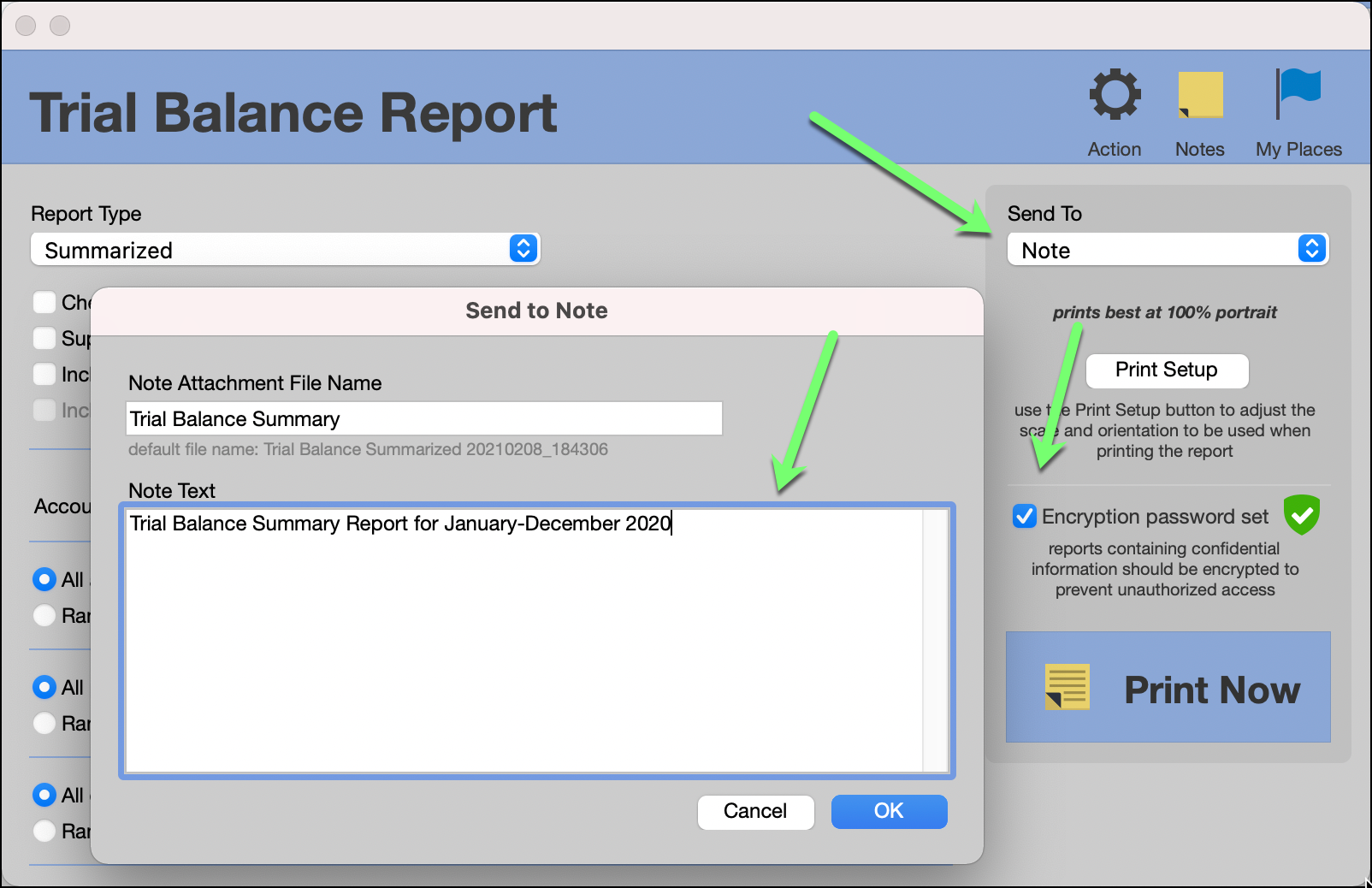 Reports for Connected Accounting and ERP Software : Accountek Solutions Inc