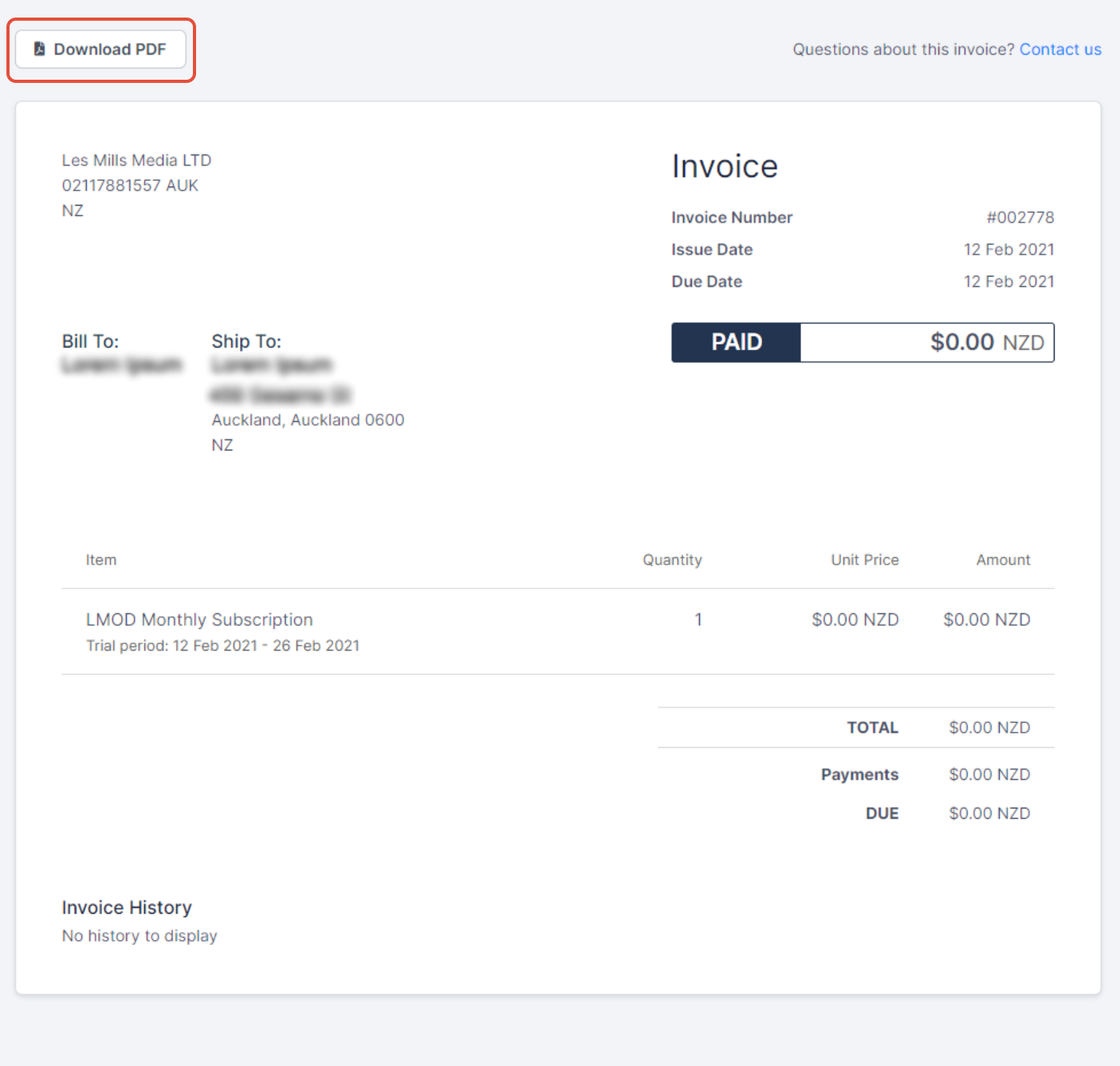 Where can I find my invoices? - LES MILLS+