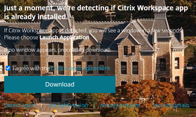 Installing and Using Citrix : Information Technology Services Support