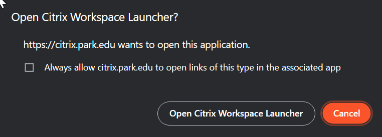 Installing and Using Citrix : Information Technology Services Support