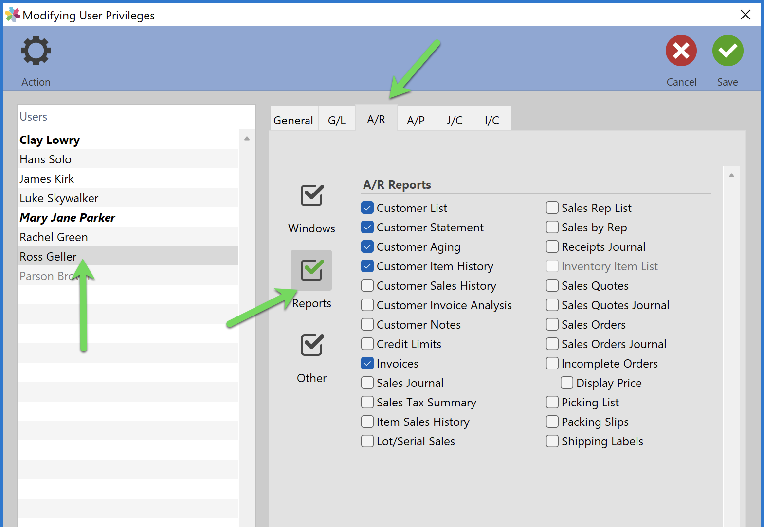 User Accounts and Access Privileges - Standard Passwords : Accountek ...