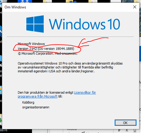 Vilken version av Windows har jag? : Svenska Golfförbundet