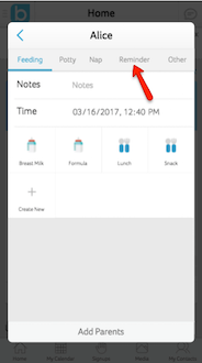 How to Send Reminders for Diapers or Other Items : Helpdesk