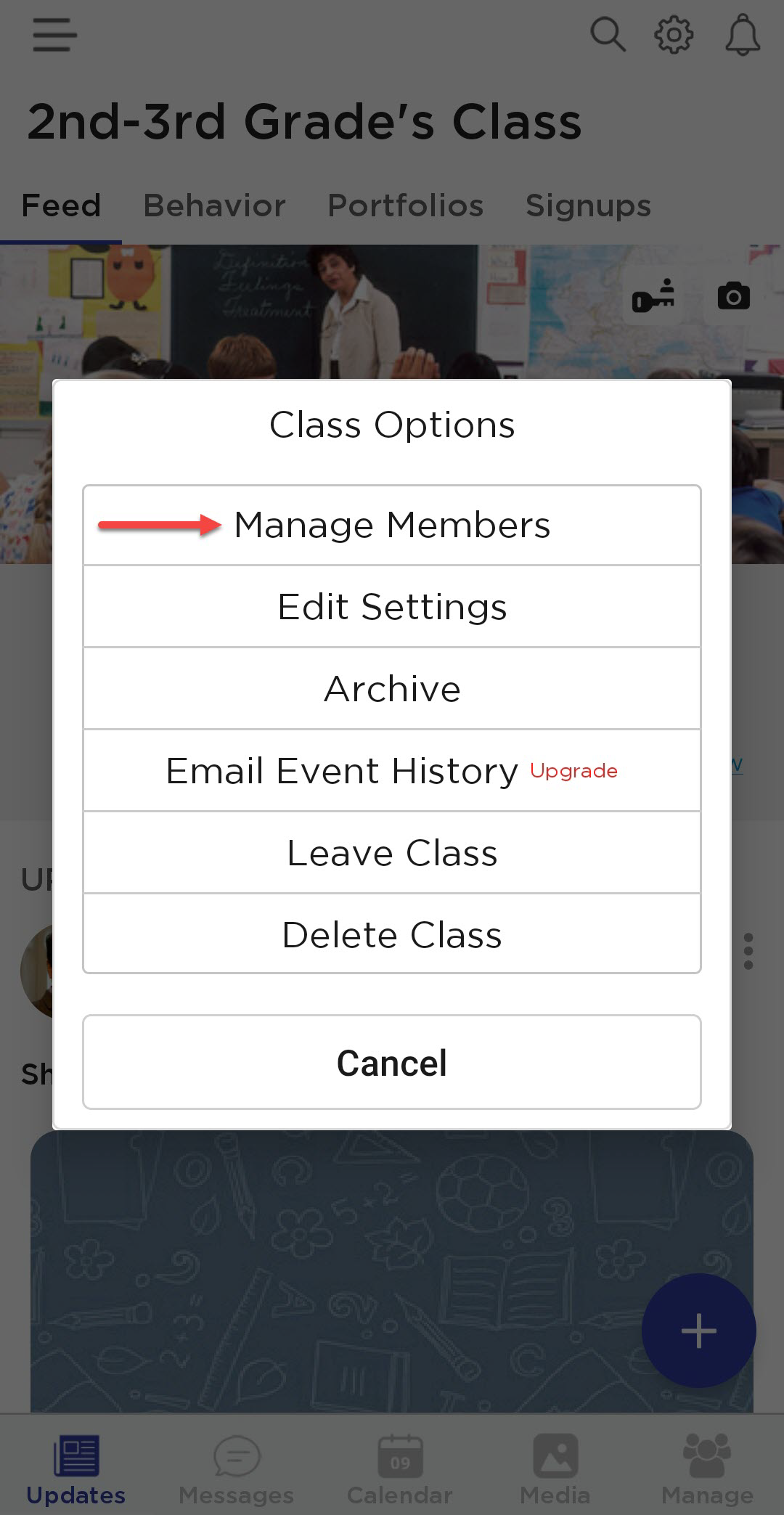 Allow Parents (Using Class Access Code) to Join My Class Only After ...