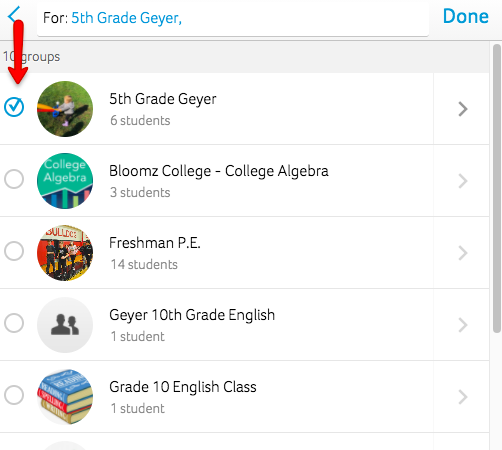 Assigning Activities to Students : Helpdesk