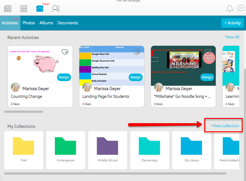 How do I create a new Collection? : Helpdesk