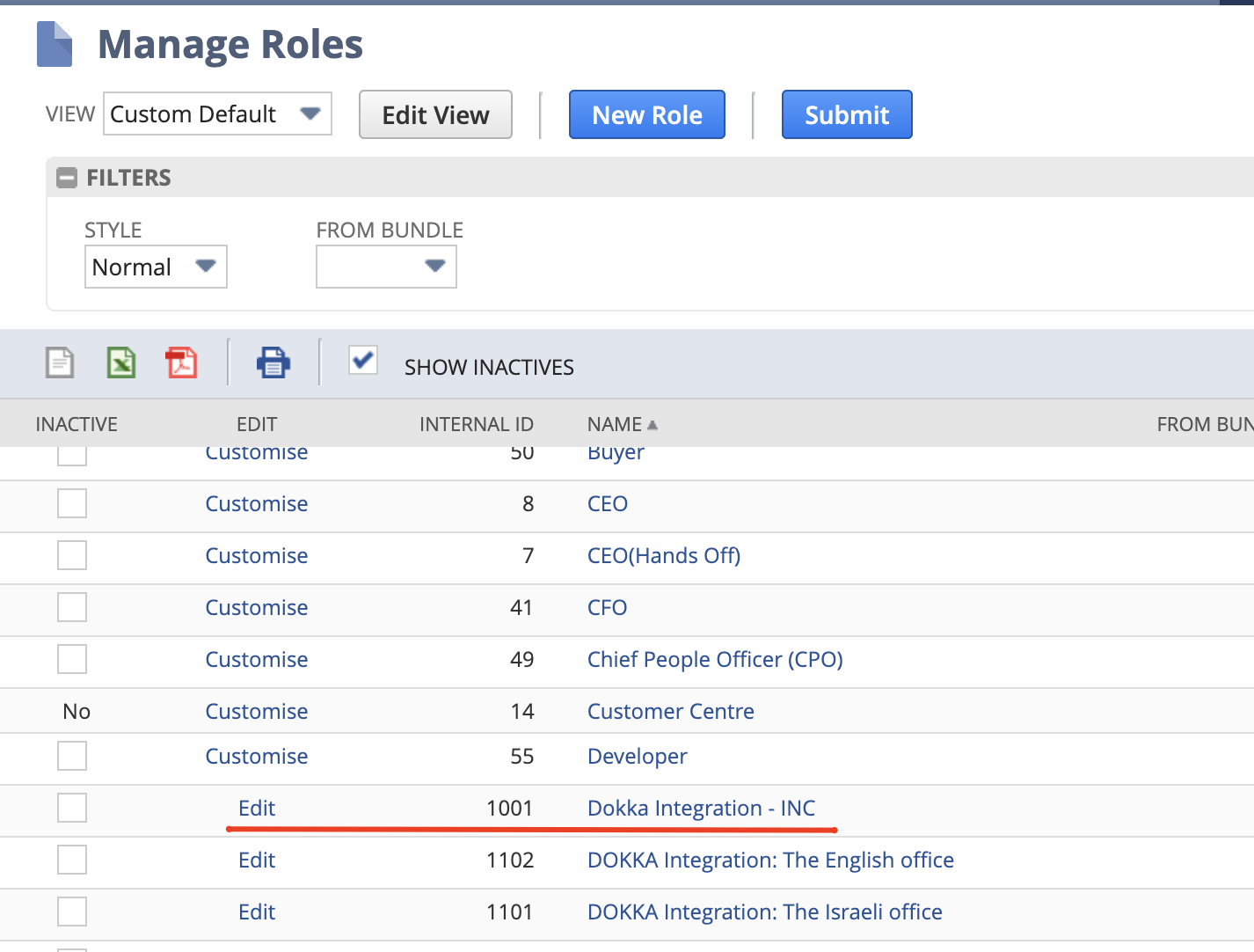 INVALID DATA MSG. - code: Insufficient_Permission : DOKKA