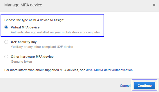 Ensure users of groups with AdministratorAccess policy have MFA tokens enabled : iCompaas Support