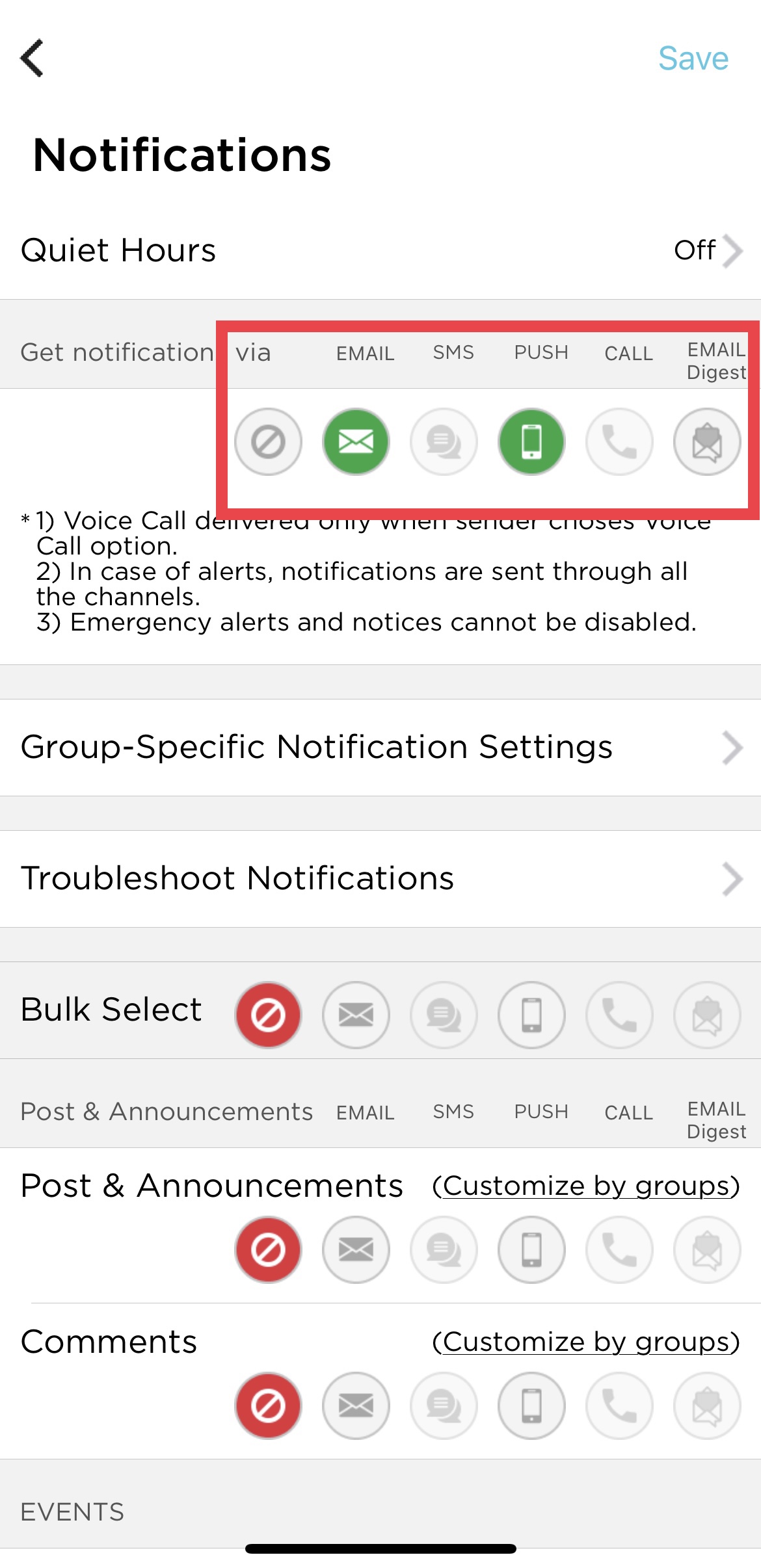 How do parents receive notifications from the teacher? Is there a ...