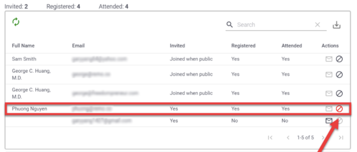 How to Remove or Block a Guest from your Event : Remo Help Centre