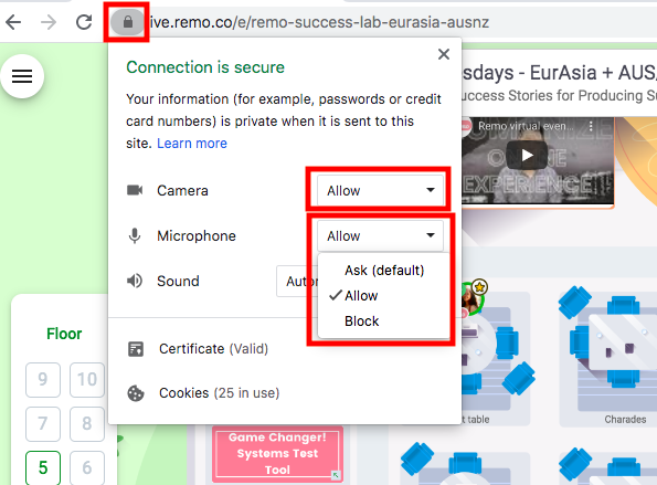 How To Allow Chrome Access To My Camera And Microphone Remo Help Centre