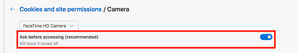 How to Allow Microsoft Edge Access to my Camera and Microphone : Remo ...