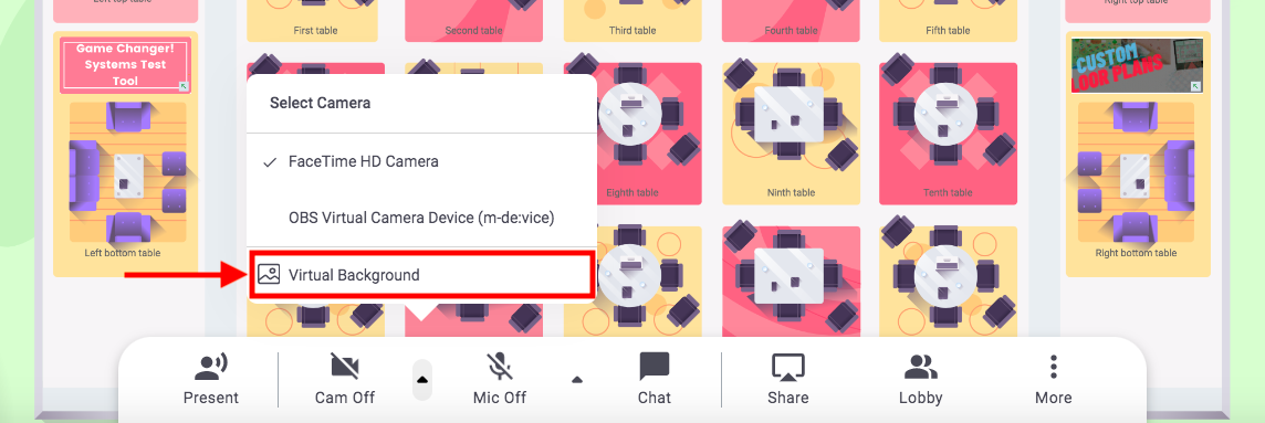 How to Apply a Virtual Background to your Camera? : Remo Help Centre