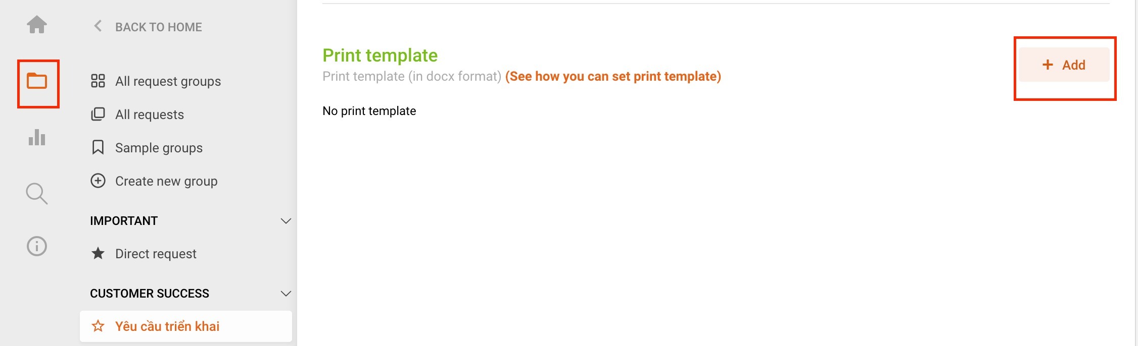 Base Request: Setup a print template : Base.vn