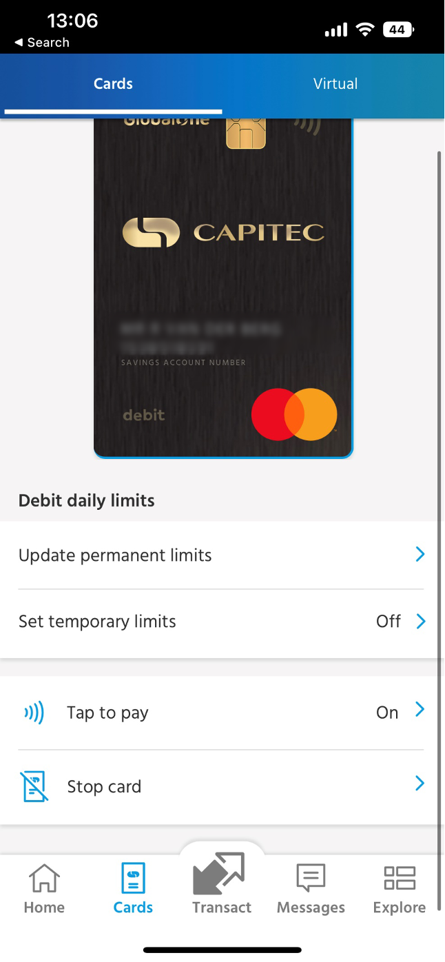 Set Your Bank Limits In Your Capitec App Set Your Bank Limits In Your Capitec App