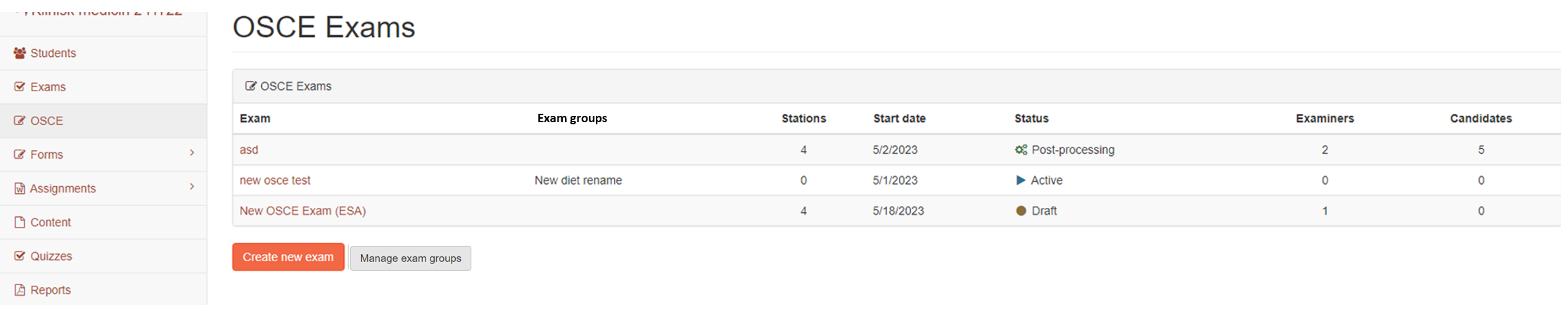 Ortrac - The menu : Orzone AB