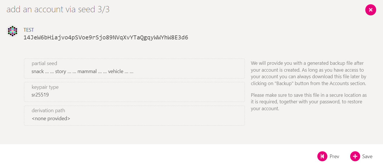 Polkadot-JS UI: How to Create an Account | Polkadot