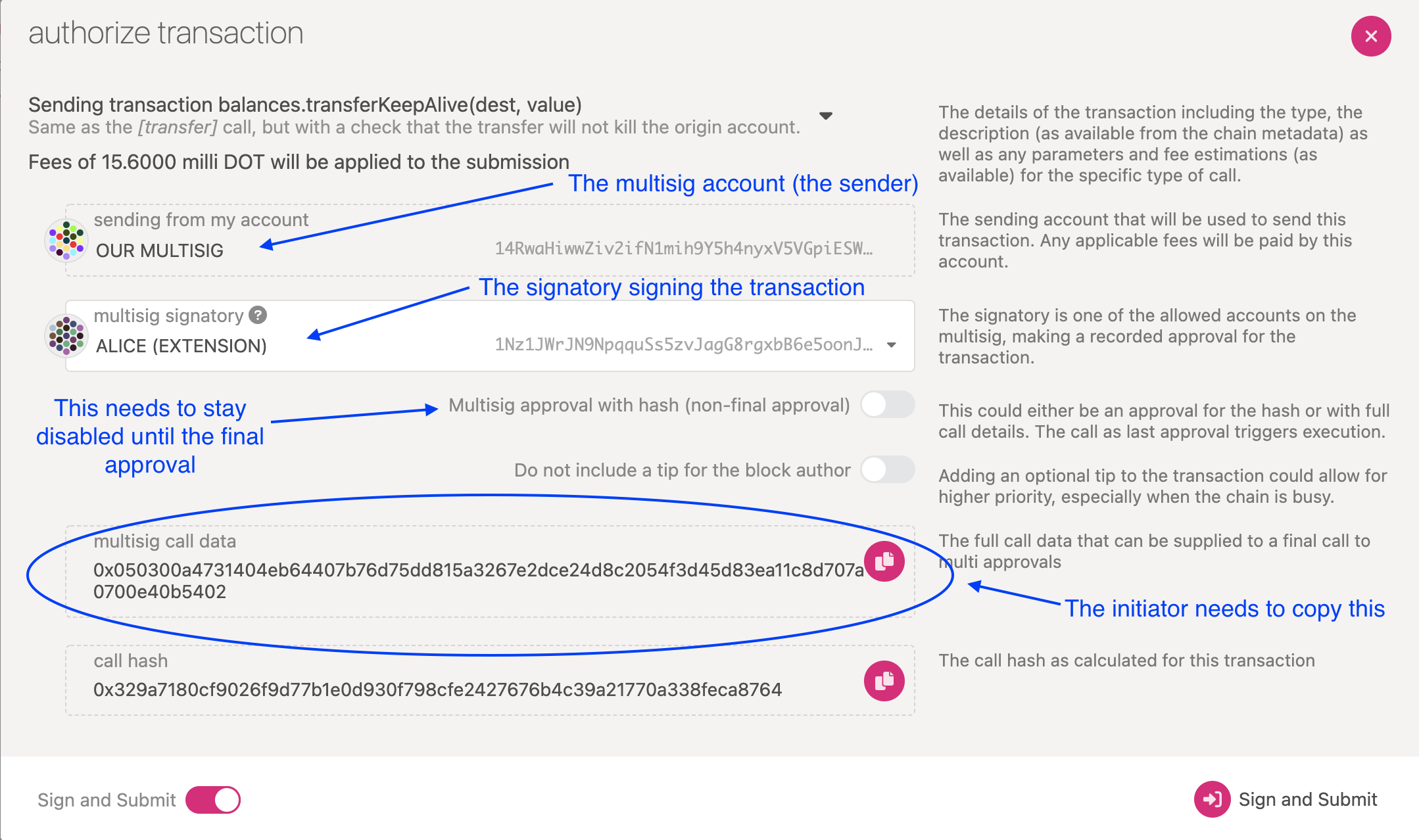 How to Create and Use a Multisig Account on Polkadot | Polkadot