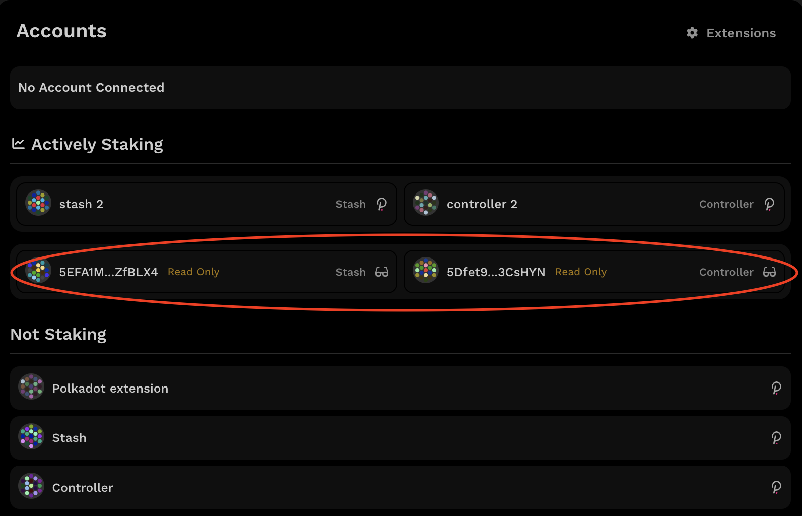 Polkadot Staking Dashboard: Connecting your Account | Polkadot
