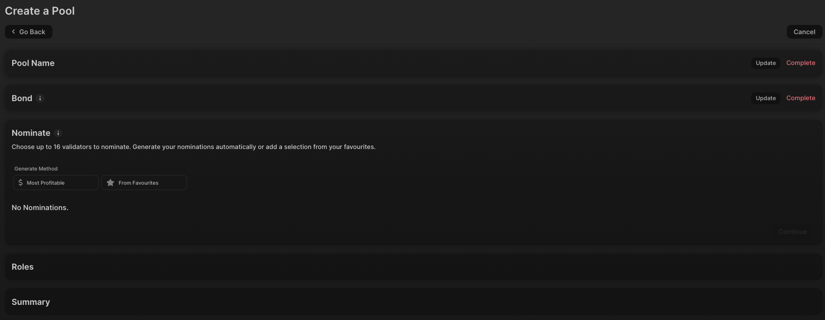 Polkadot Staking Dashboard: Creating Nomination Pools | Polkadot