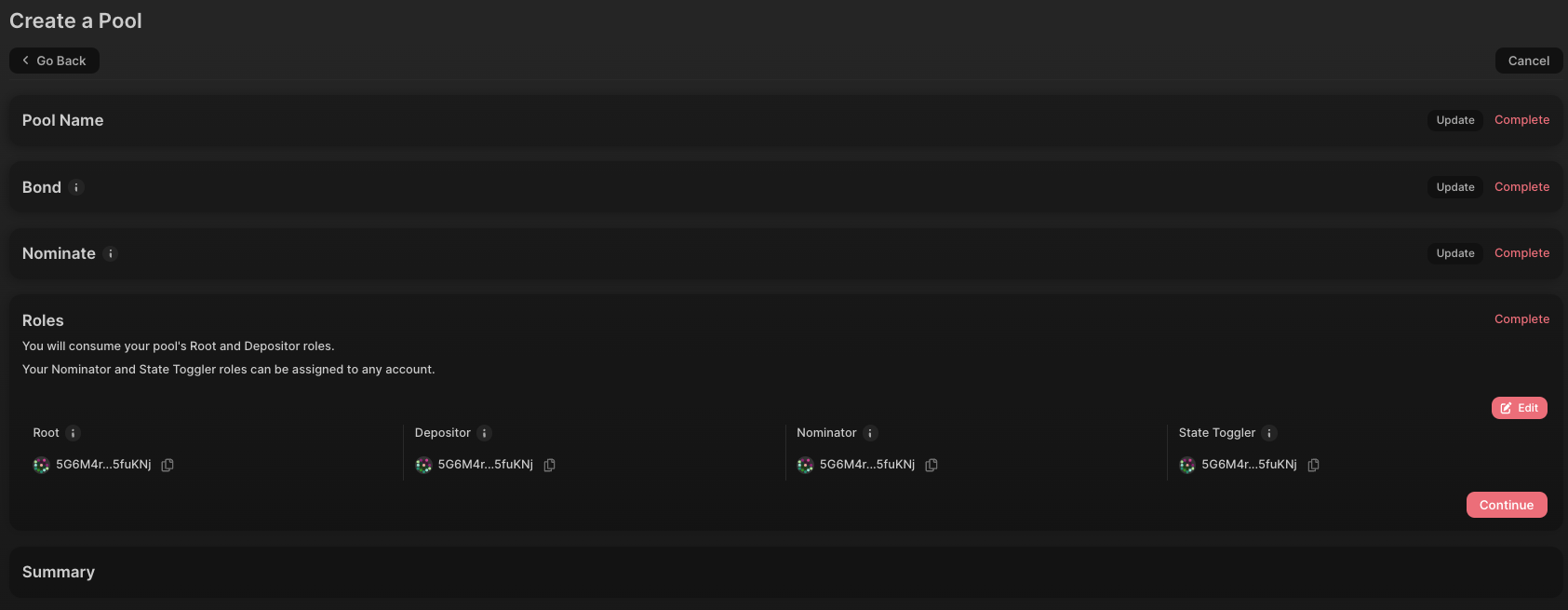 Polkadot Staking Dashboard: Creating Nomination Pools | Polkadot