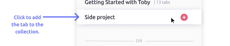 How to use the extension menu