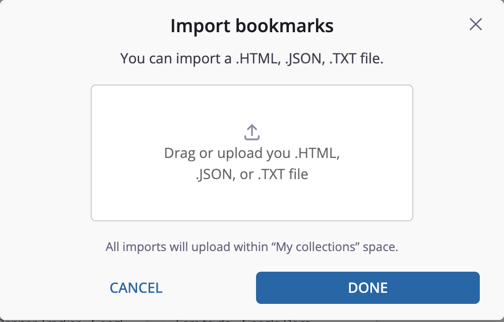 How do I import resources into Toby?
