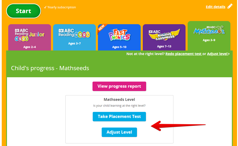How To Reset The Placement Test Or Adjust Your Child s Level Reading Eggs How To Reset The Placement Test Or Adjust Your Child s Level Reading Eggs