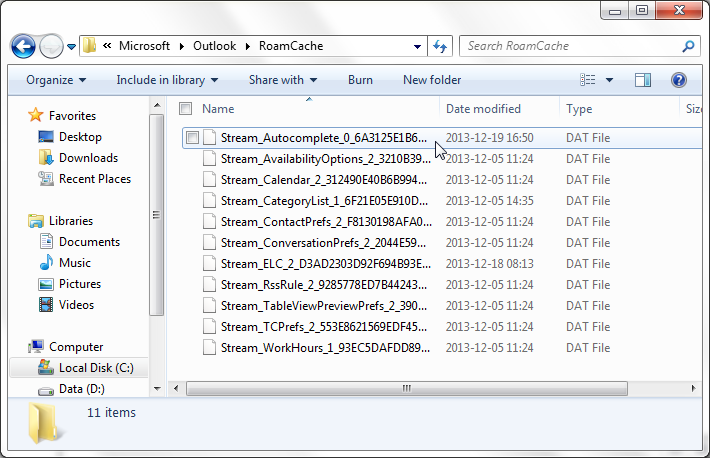 How to repair the Outlook autocomplete cache – Sherweb