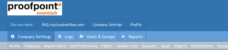 How to Add or Remove a User in Proofpoint – Sherweb