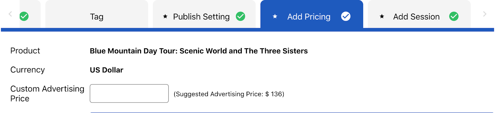 Admin Product | Product Setup: Basic Settings : rezio help center