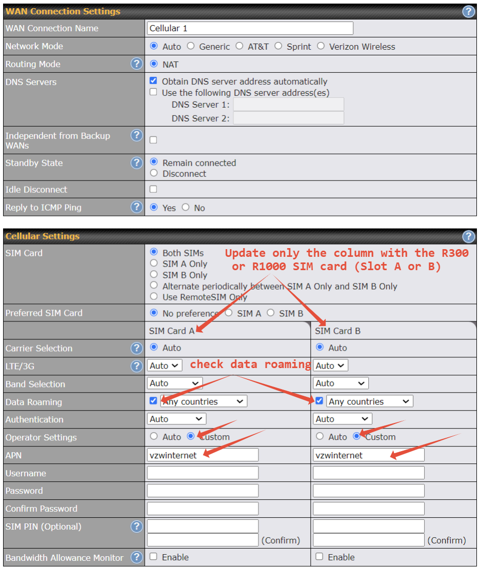 MobileMustHave R300/R300+ Series APN Settings Instructions : MobileMustHave.com