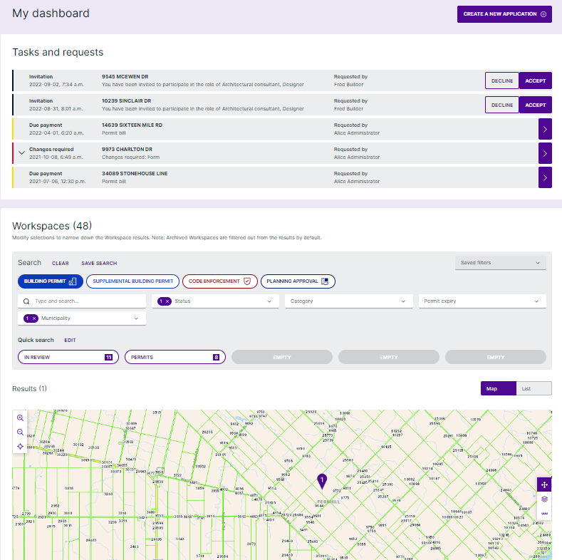 Cloudpermit Dashboard : Cloudpermit
