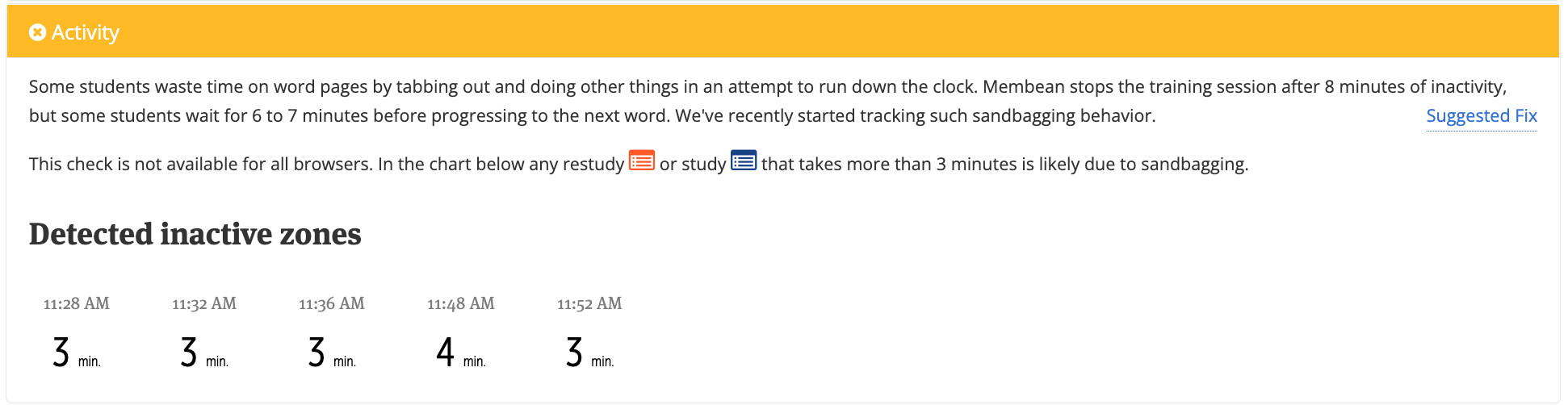 Training Reports Guide : Membean Support