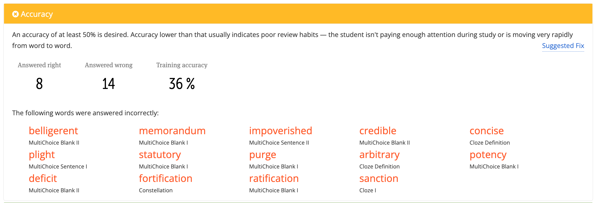 Training Reports Guide : Membean Support