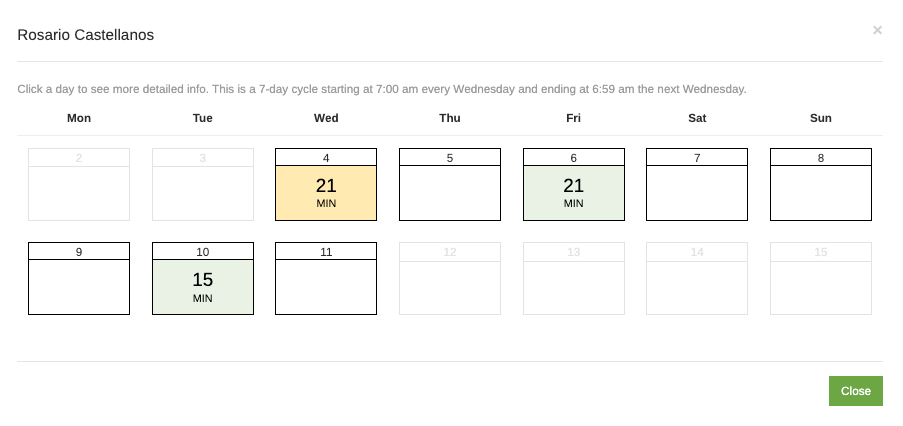 Training Reports Guide : Membean Support