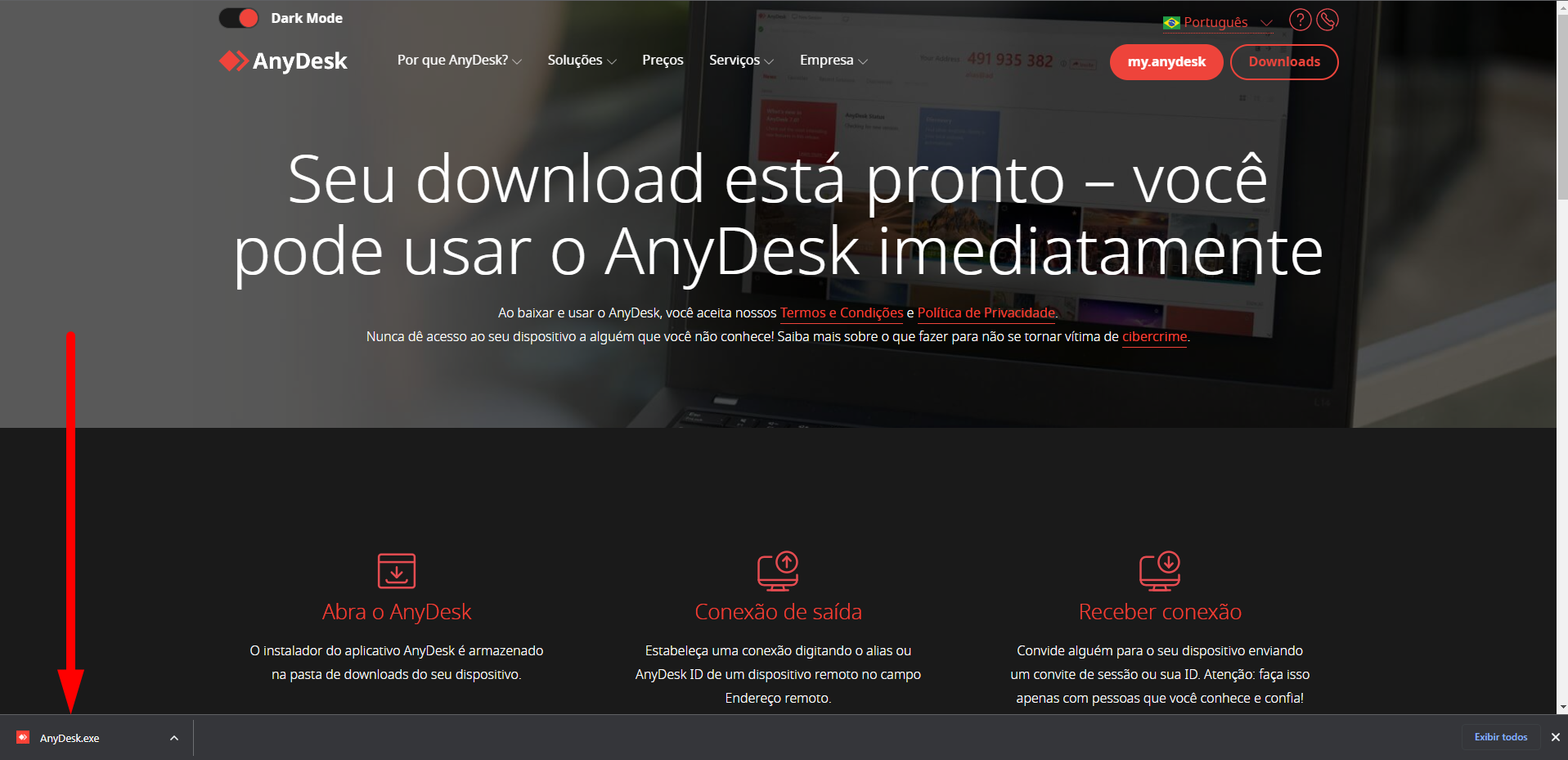 Como permitir o acesso remoto pelo AnyDesk?