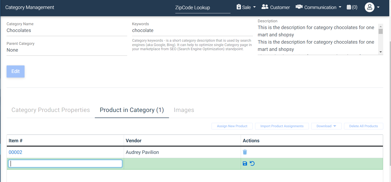 Setting Up Categories in RepDesk for OneMart – Aleran Software RepDesk ...