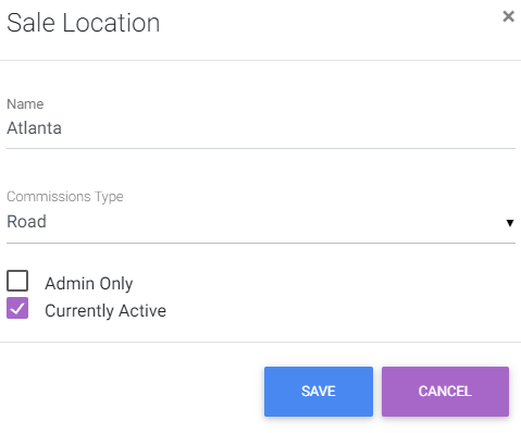 Commission Locations – Aleran Software RepDesk (952-522-7171)