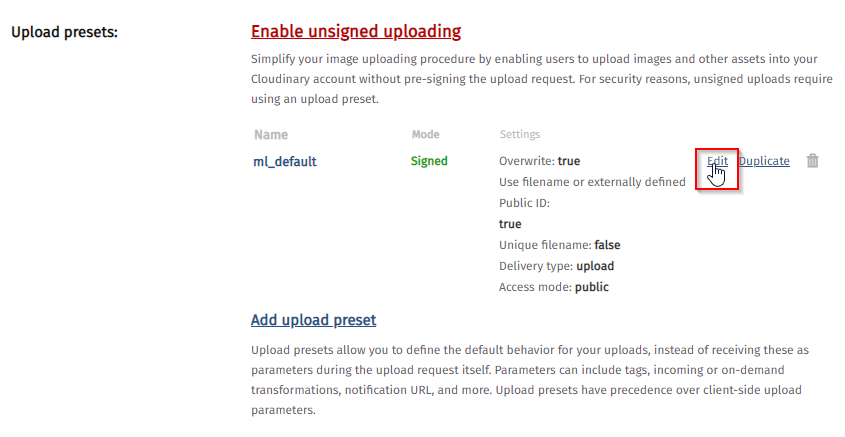 How to Sign Up for Cloudinary and Configure File Naming Settings ...