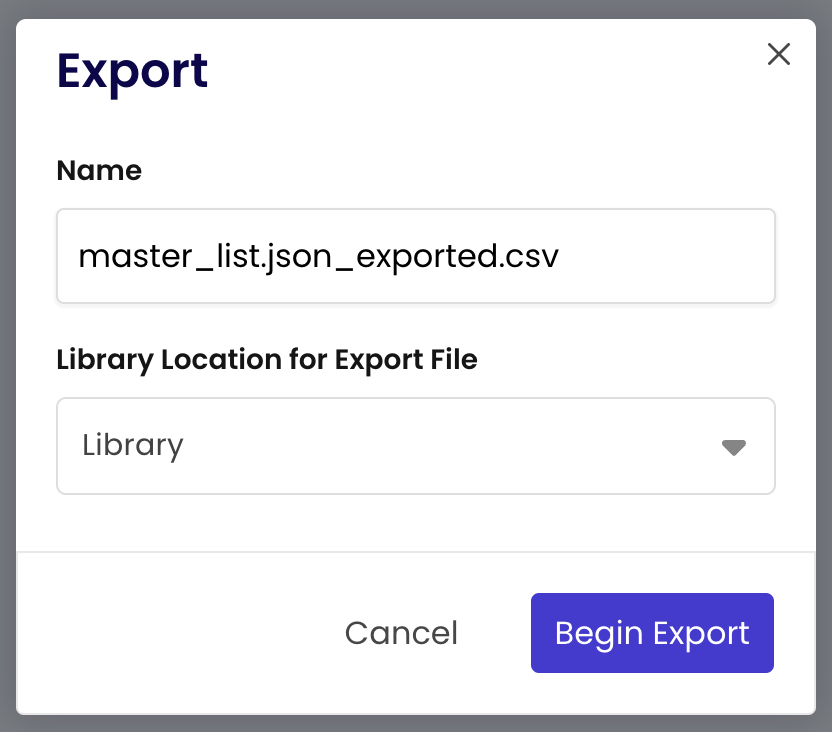 How Do I Export Data? | Gigasheet Support : Support