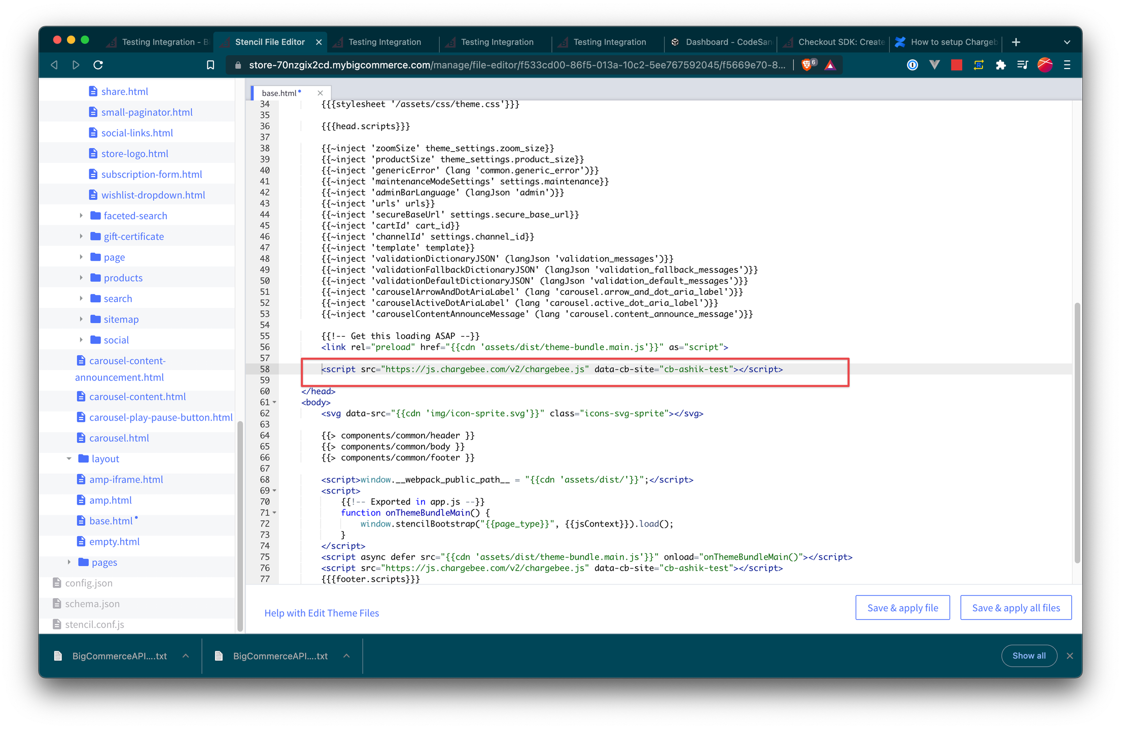 How to setup Chargebee Checkout with BigCommerce Store : Chargebee Help ...