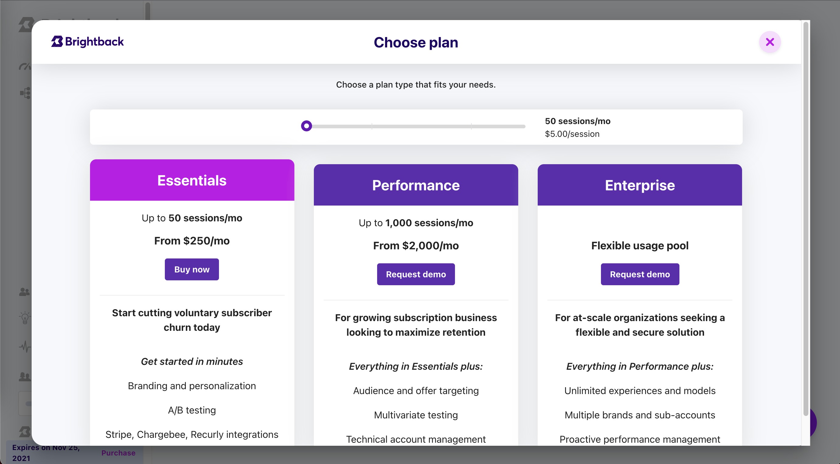Navigating the Chargebee Retention settings page : Chargebee Help Center