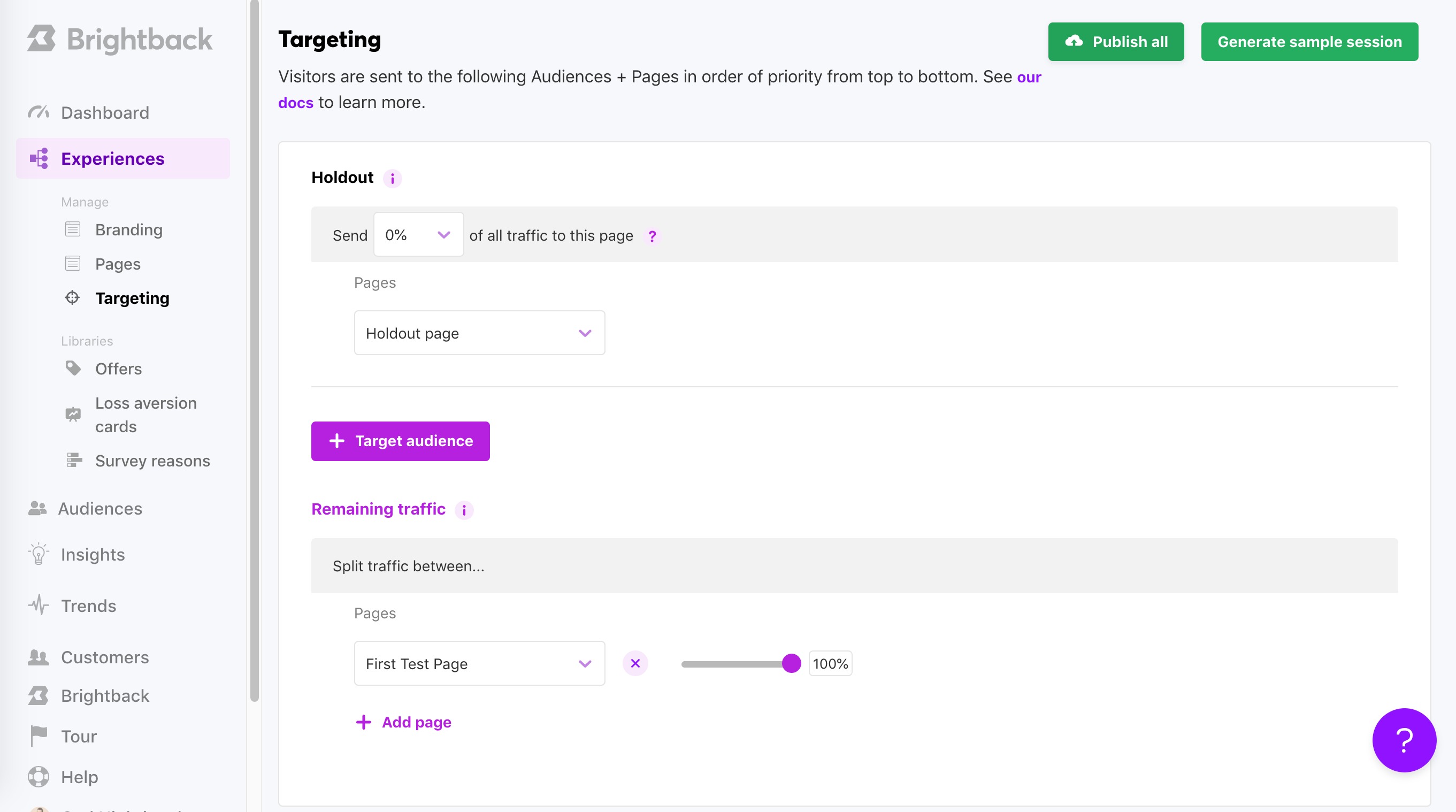 Advanced Targeting in Chargebee Retention : Chargebee Help Center