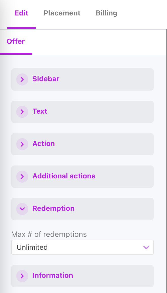 How to avoid repeat offer accepts with maximum redemptions settings in Chargebee Retention ...